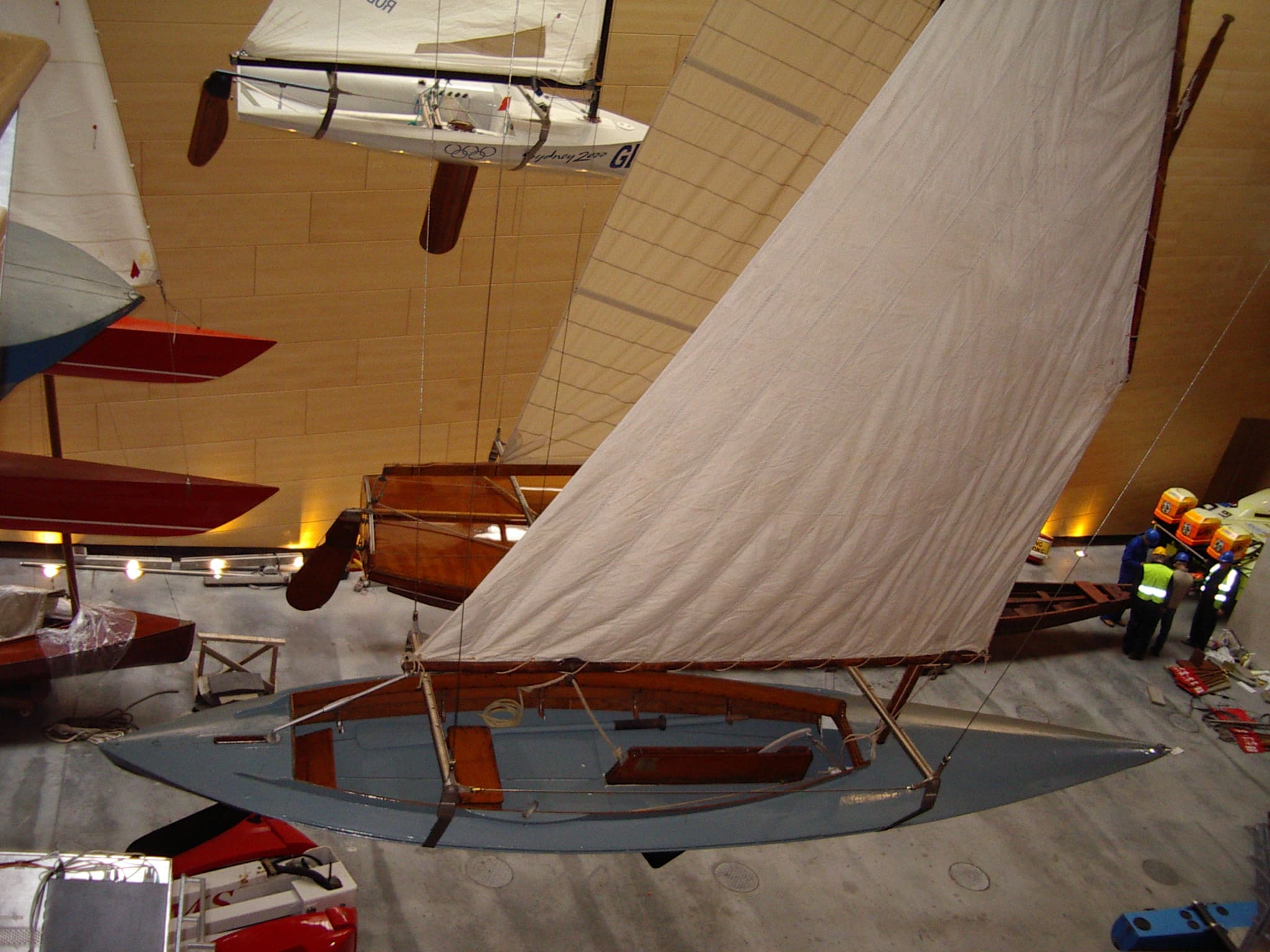 BAE0126 – Norfolk sailing punt “Shrimp” | NMMC