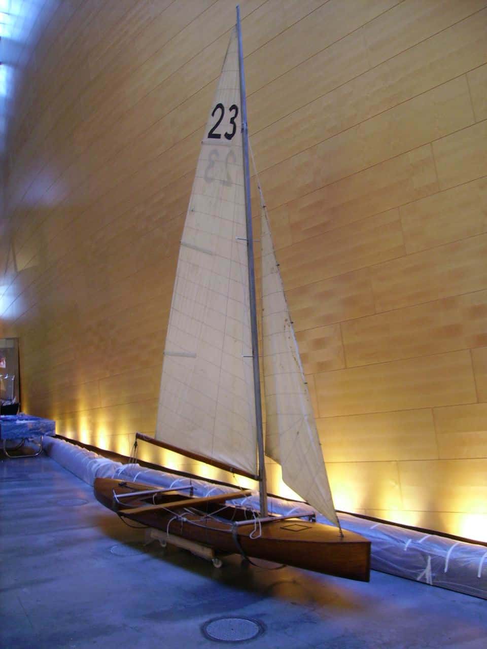 International Ten Square Metre Sailing Canoe "Defiant | NMMC