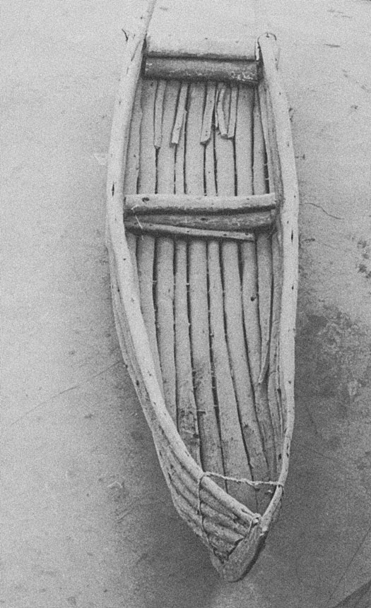 Lobito Bay raft BAE0095 | National Maritime Museum Cornwall