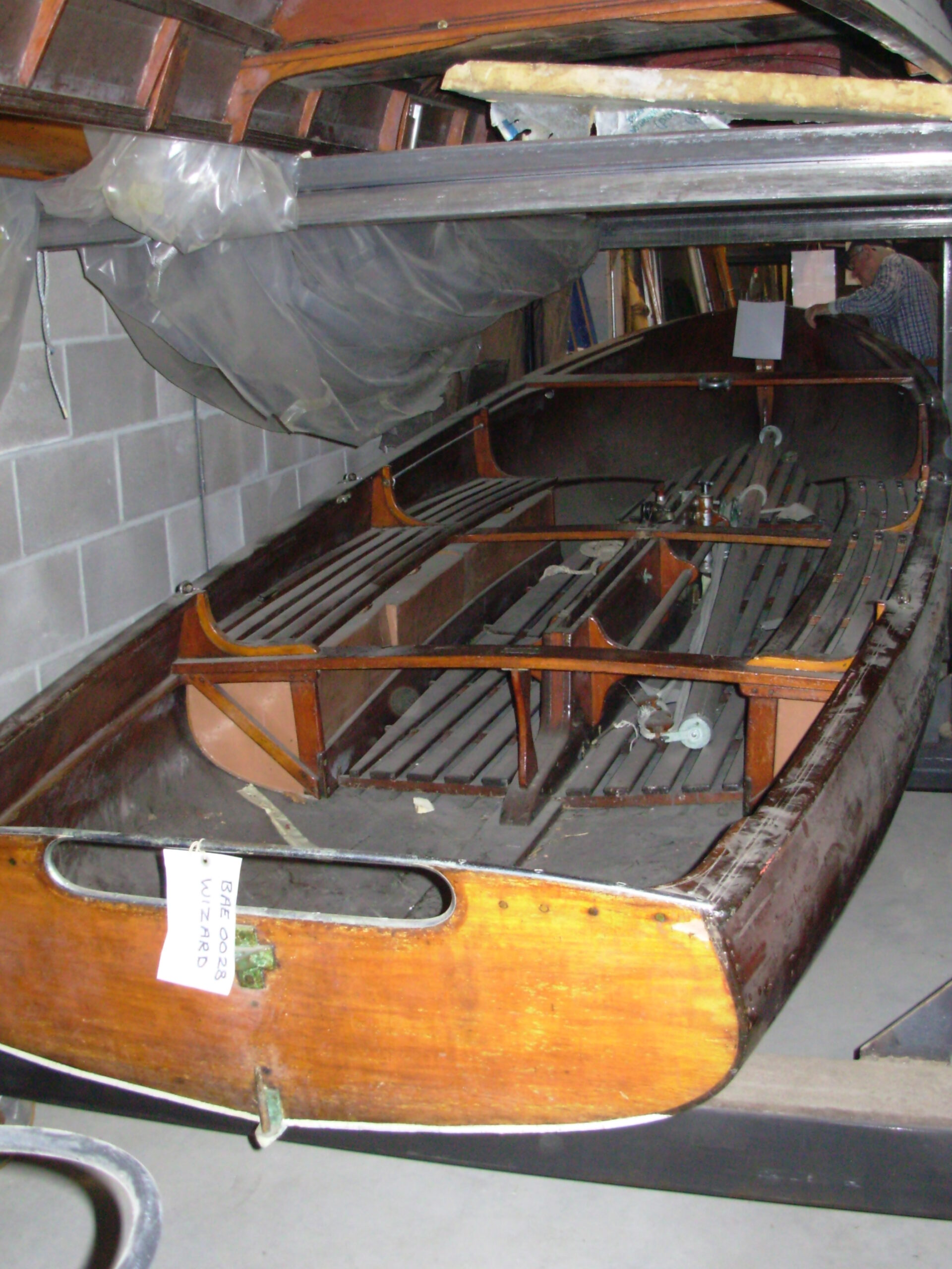 BAE0028 – sailing dinghy “Wizard” | NMMC