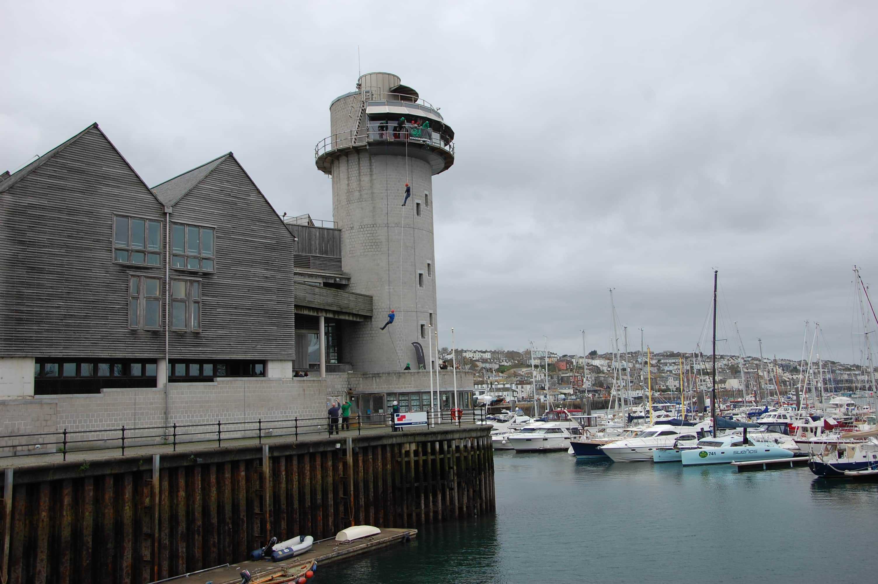 Abseil the tower | National Maritime Museum Cornwall